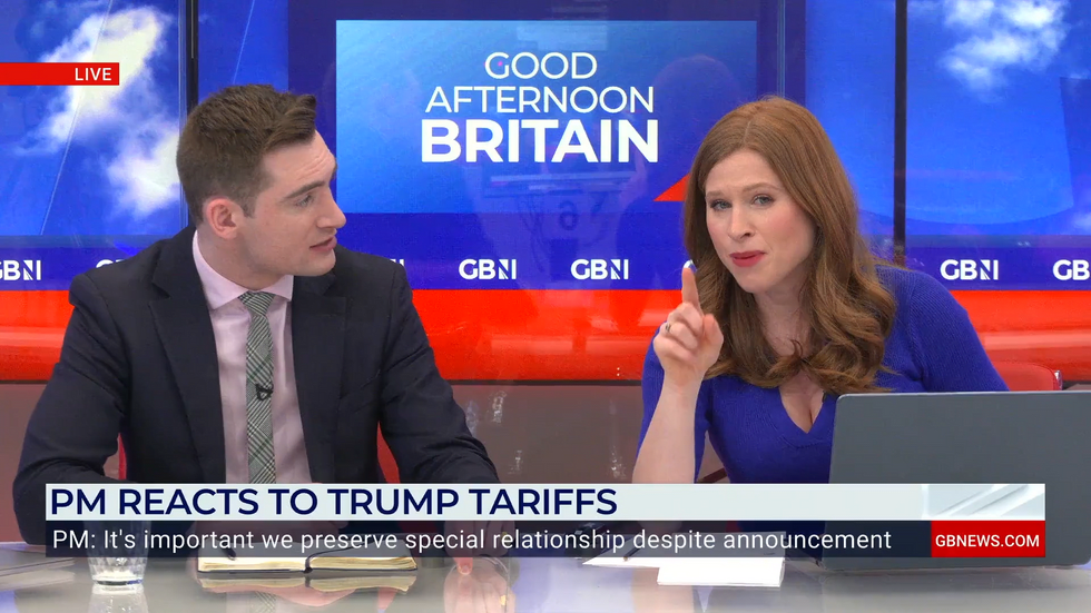 'Utterly bonkers!' Tom Harwood and Emily Carver clash over Donald Trump tariffs: 'He's a showman!'