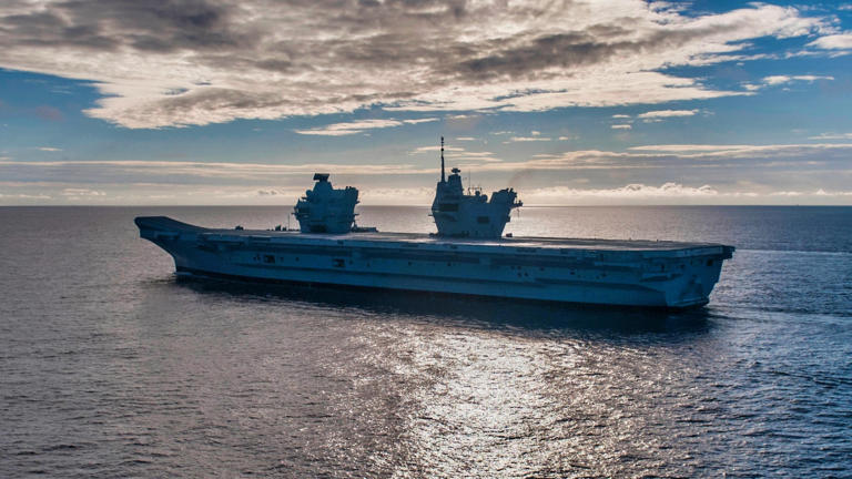 The Royal Navy’s Queen Elizabeth-class Aircraft Carriers Look Like a ...