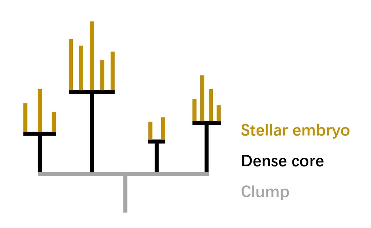 Hierarchical cluster formation in the Milky Way's core caps birth of ...