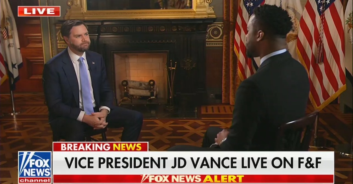 Fox’s Lawrence Jones Asks JD Vance to Explain ‘Disconnect’ Between ...