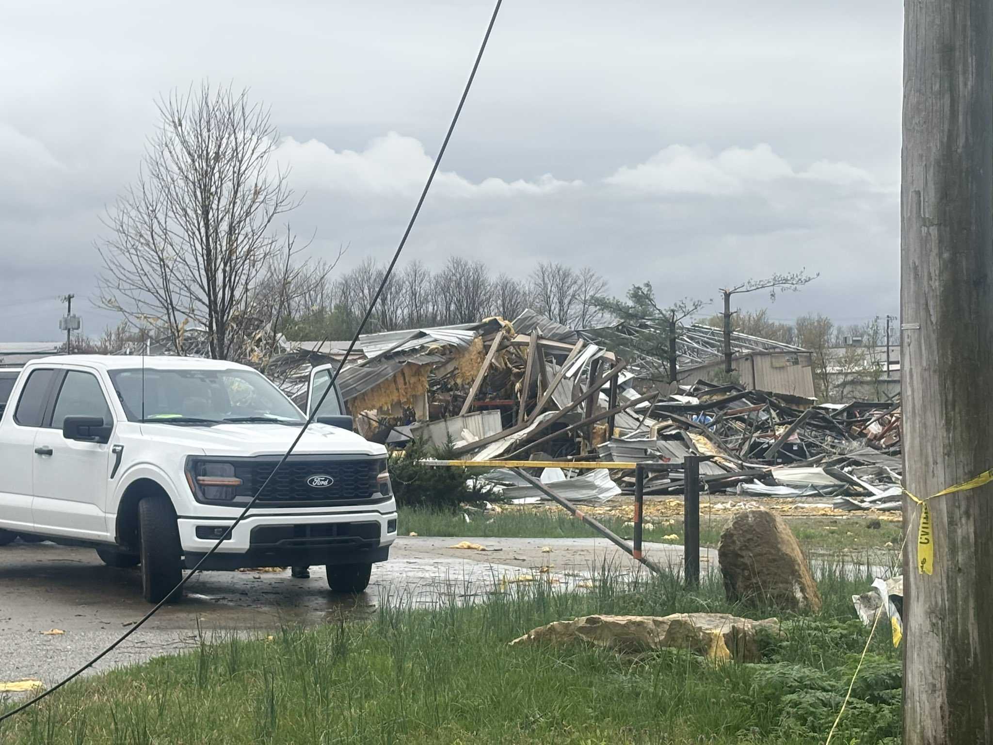Storms rip through Louisville region, splitting trees and stripping ...