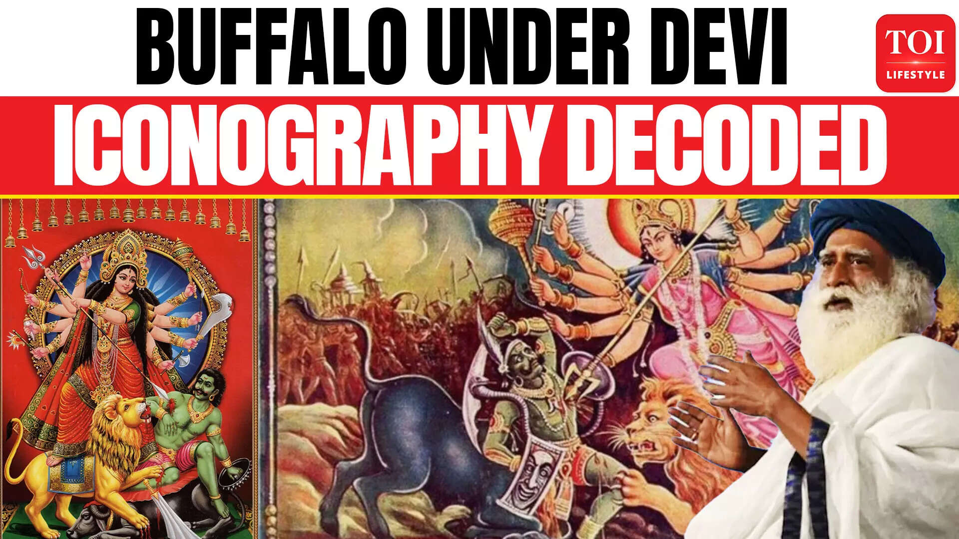 What Does the Buffalo Under Devi Signify? Sadhguru Explains