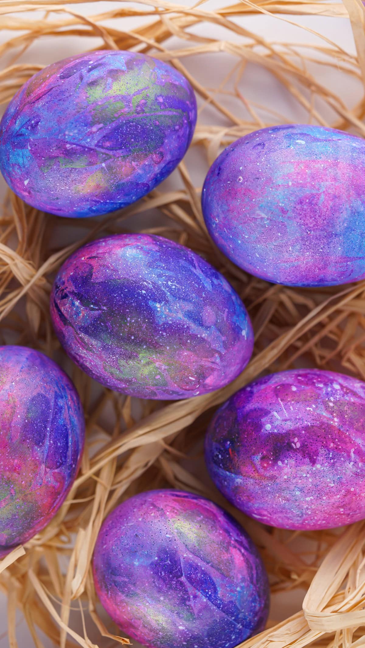 How to Make Far Out Galaxy Easter Eggs