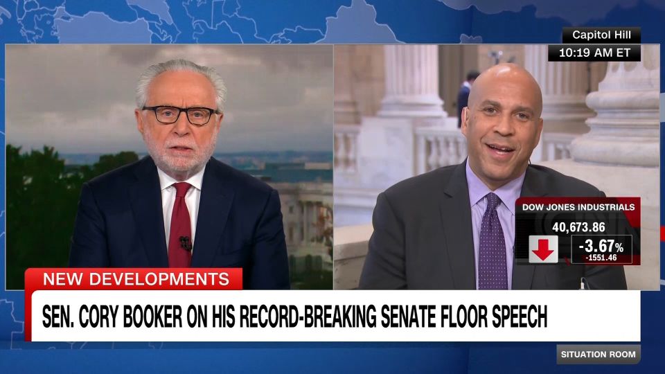 Sen. Booker: Americans encouraging me to ‘keep fighting… pushing’ after ...