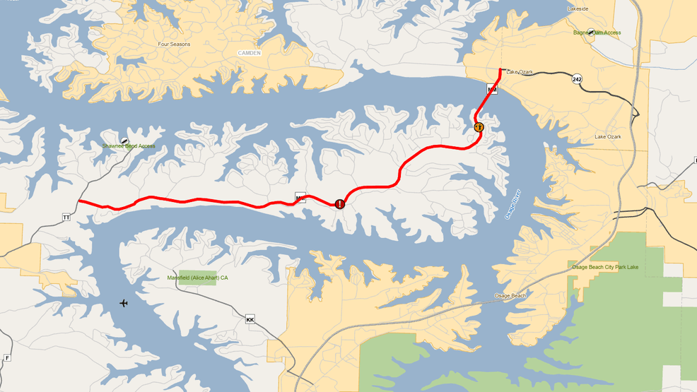Community Bridge at Lake of the Ozarks closed to traffic after crash on ...