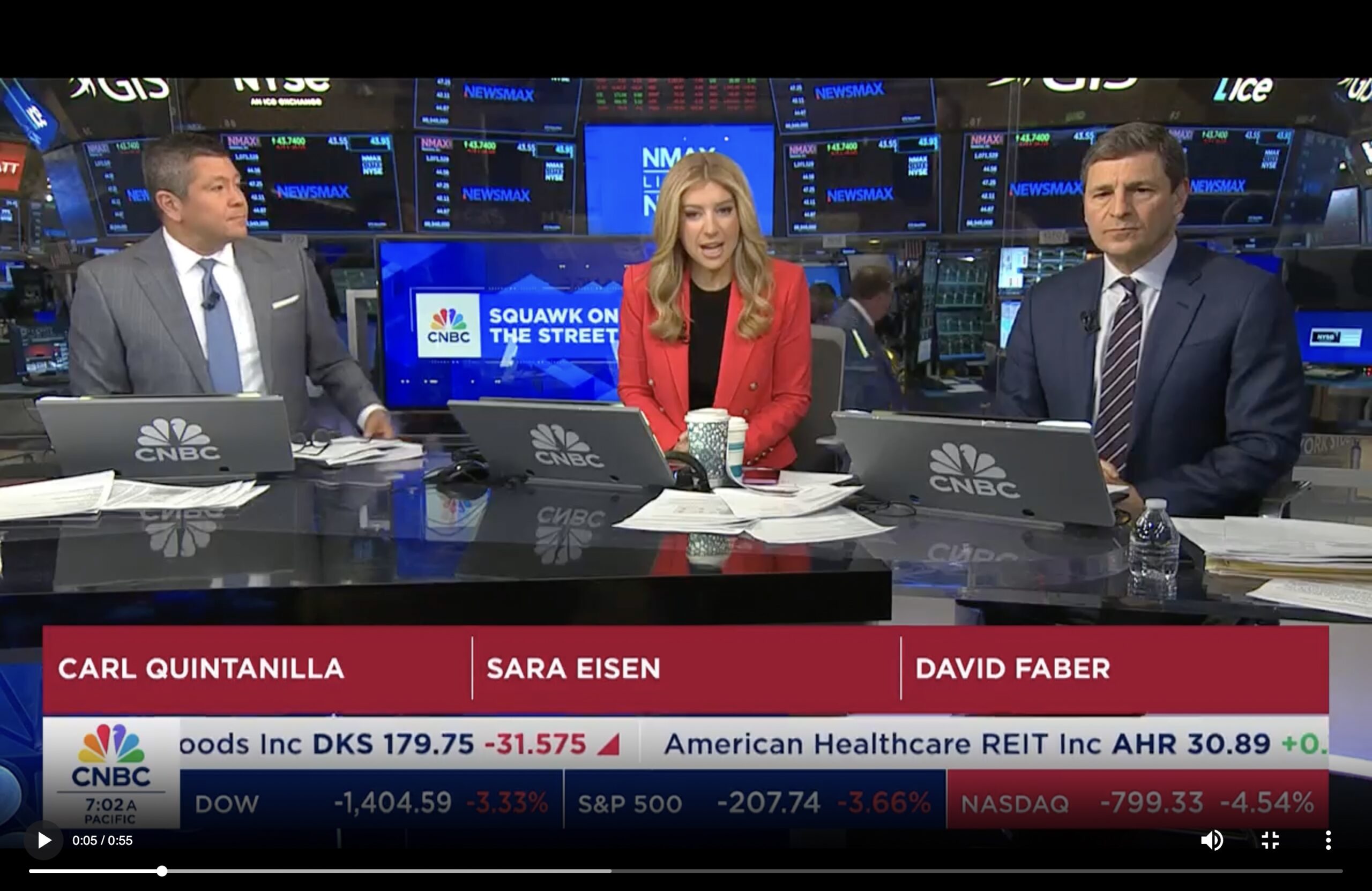 ‘It is Ugly Out There!’ CNBC Delivers Grim Update on Wall Street Chaos ...