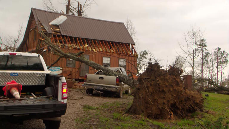 97-year-old survives tornado as home of 65 years damaged