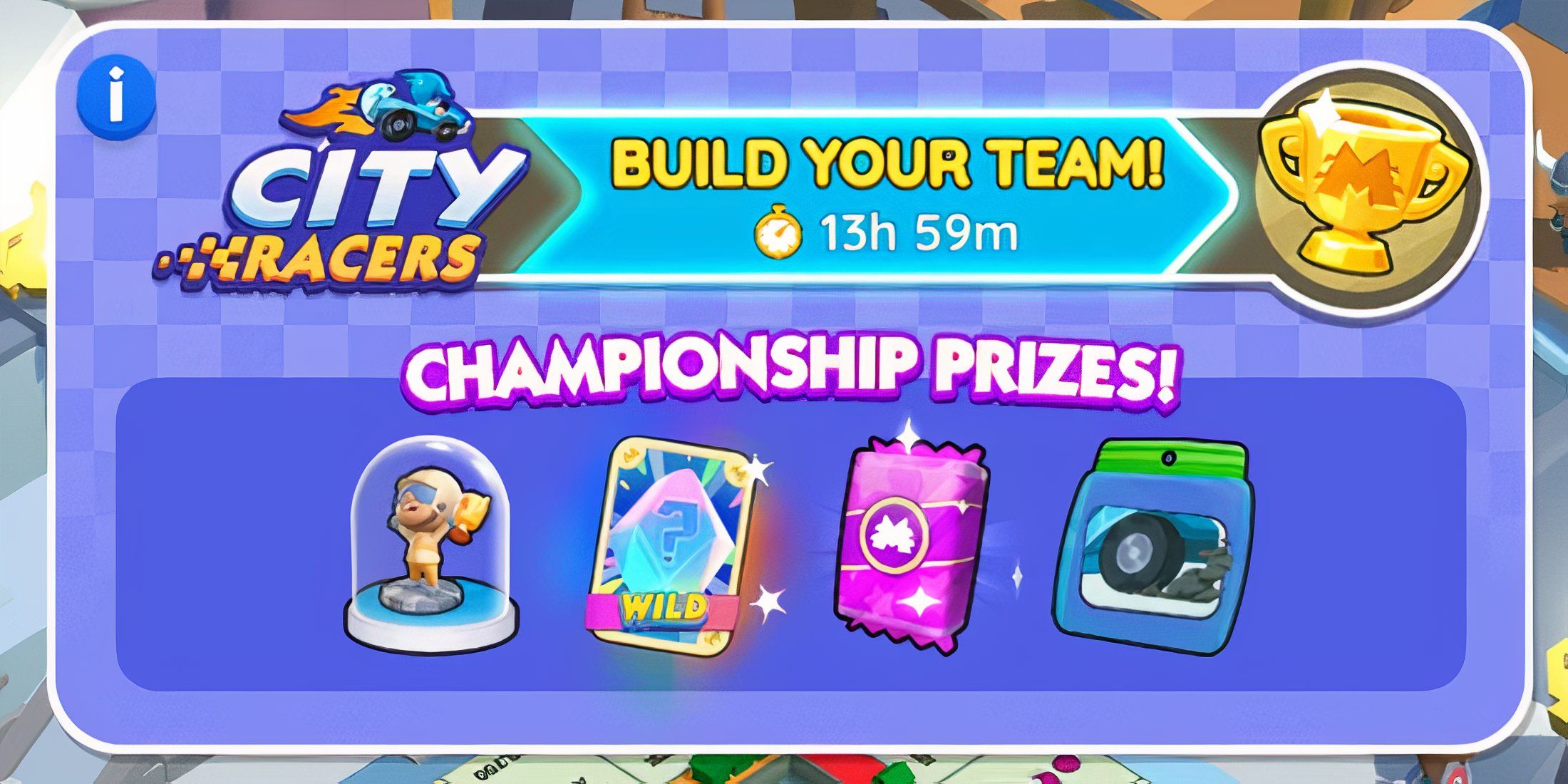 Monopoly GO: City Racers Event Guide