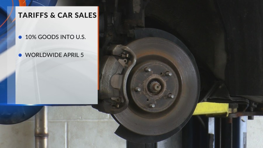 Federal government tariffs may increase car prices