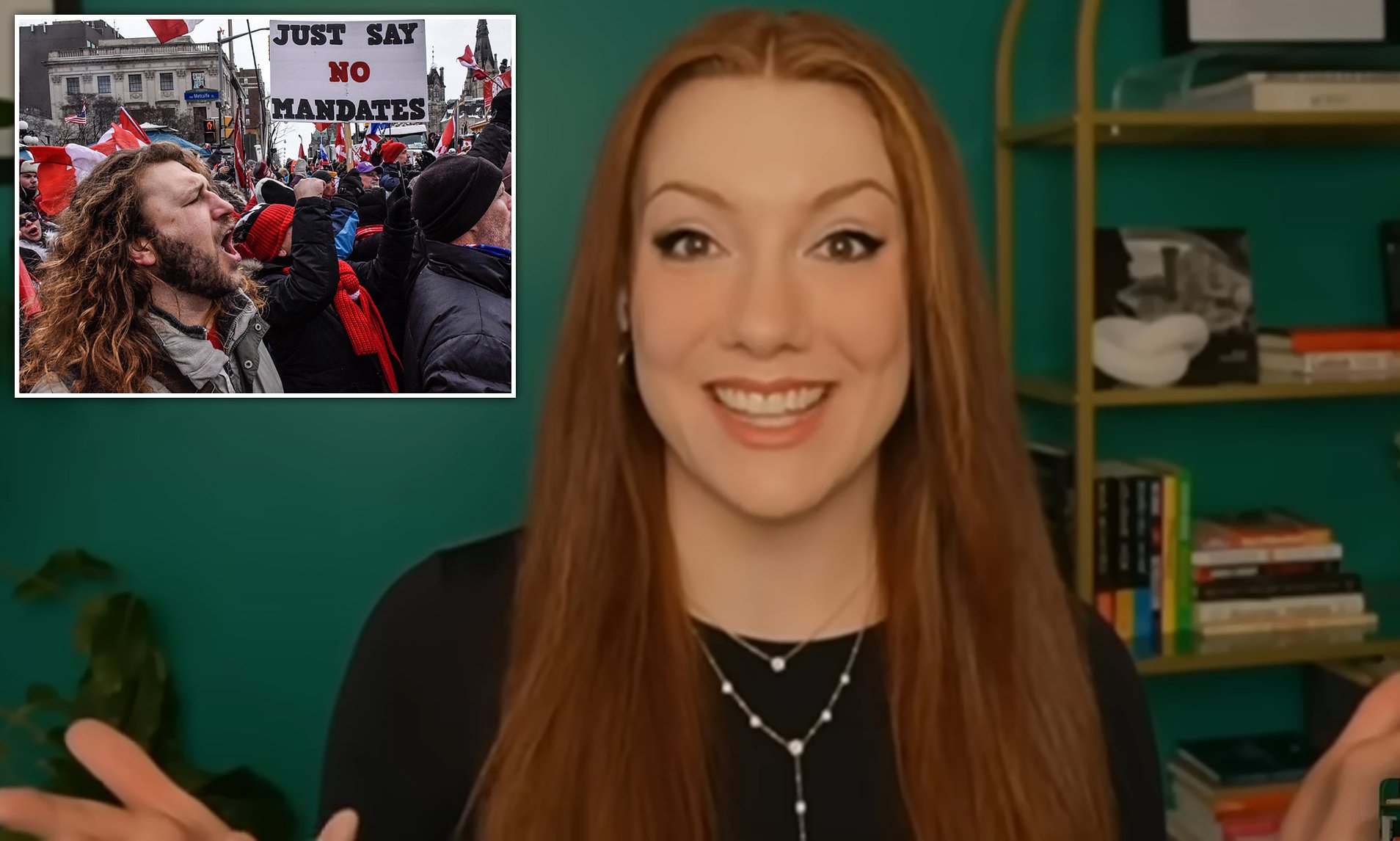 TV station forced to fire glamorous 'fact checker' after her shocking ...