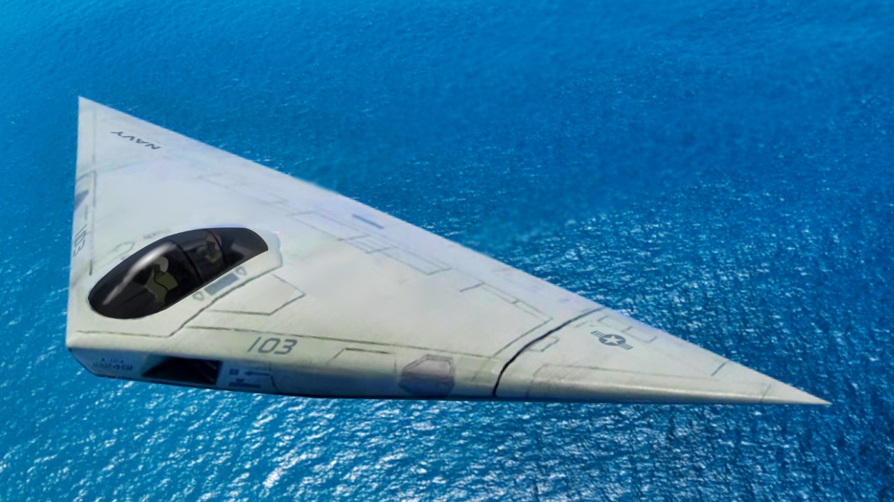 Flying Dorito Stealth Bomber: Meet the Navy’s A-12 Avenger II