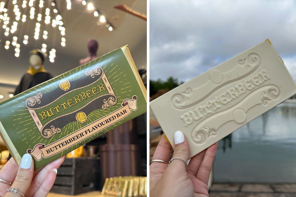 REVIEW: New Butterbeer Flavored Bar Available at Universal Orlando Resort