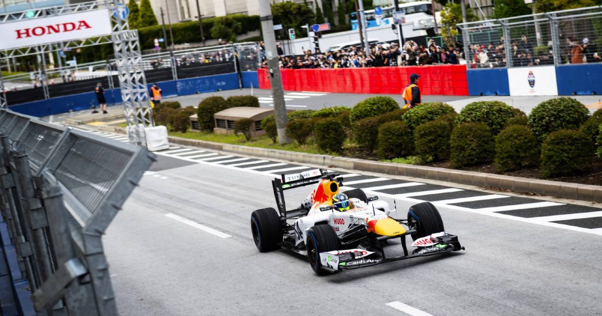 Isack Hadjar addresses Red Bull crash moment in Tokyo showrun