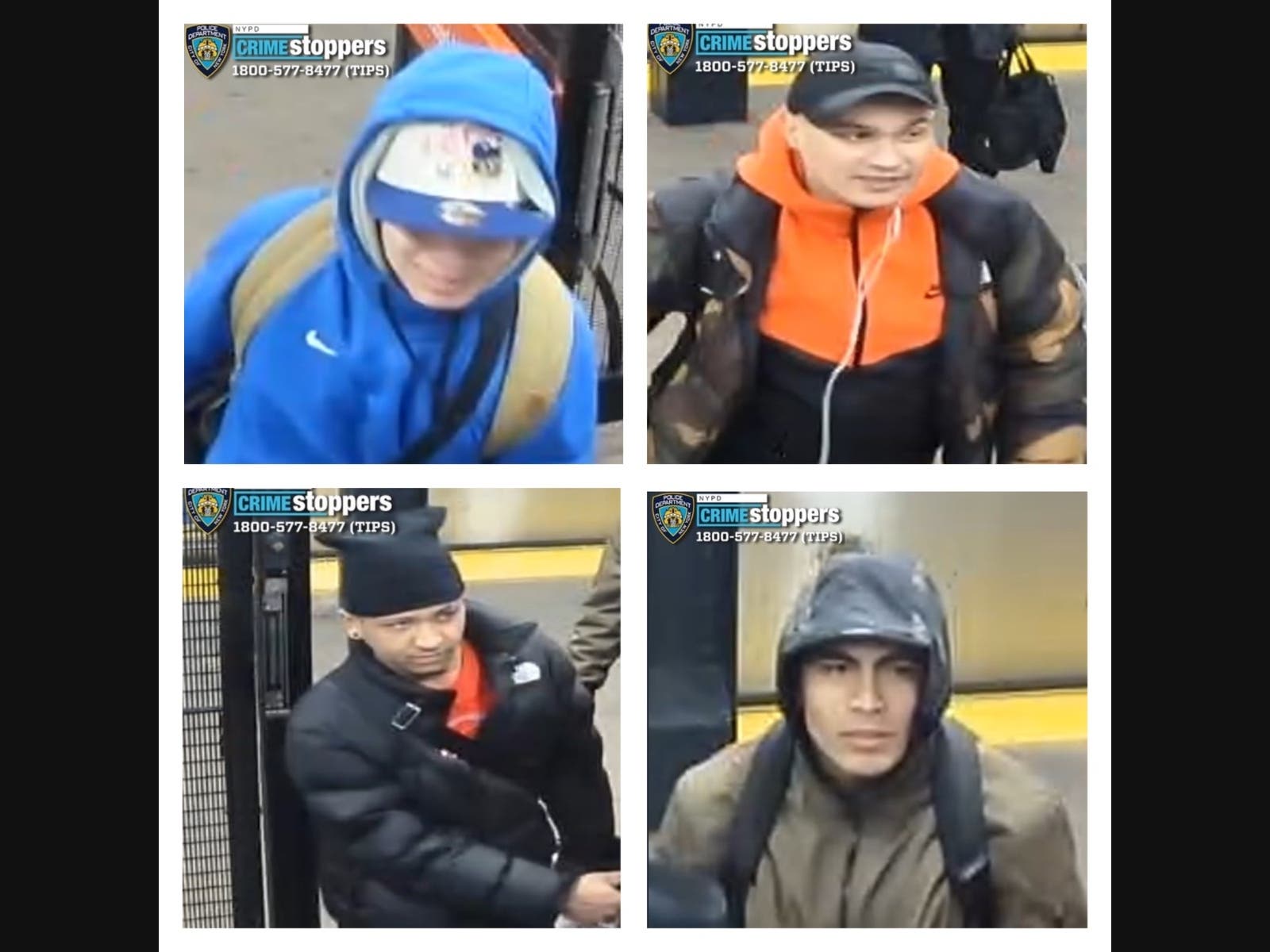 4 Suspects Attack, Rob Man Inside NYC Subway, Police Say