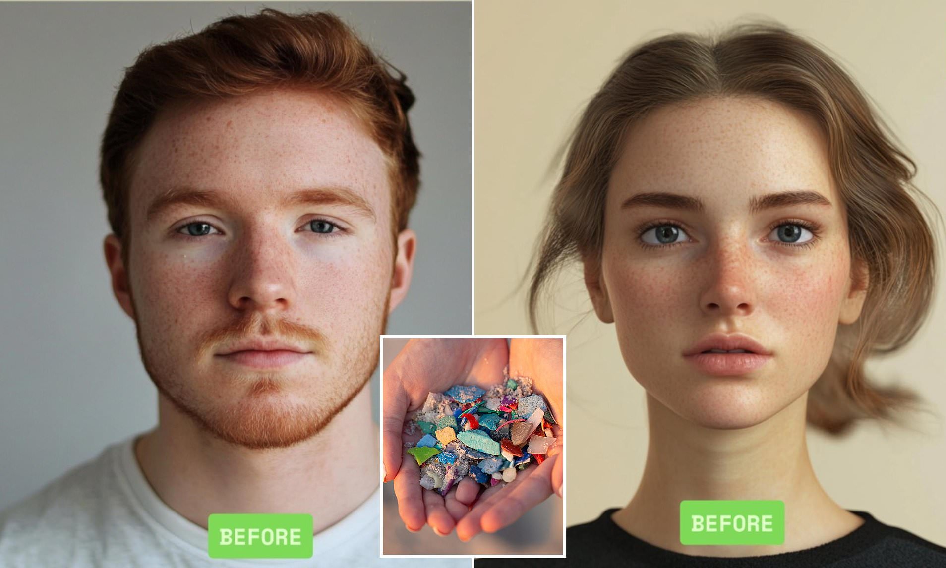 Images show the shocking effect microplastics have on your body