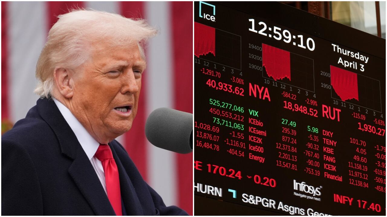 U.S. stocks tumble after Trump's tariffs shock