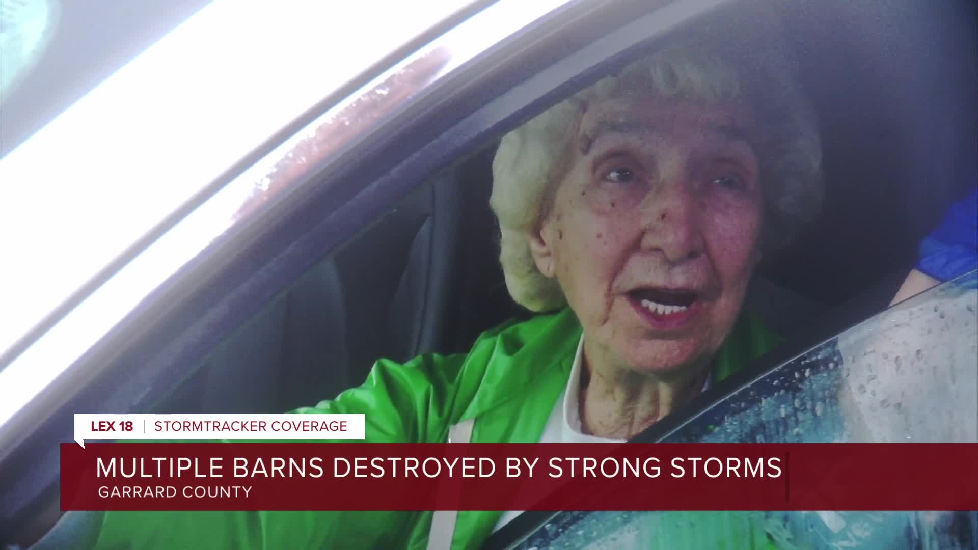 Multiple Barns Destroyed By Strong Storms