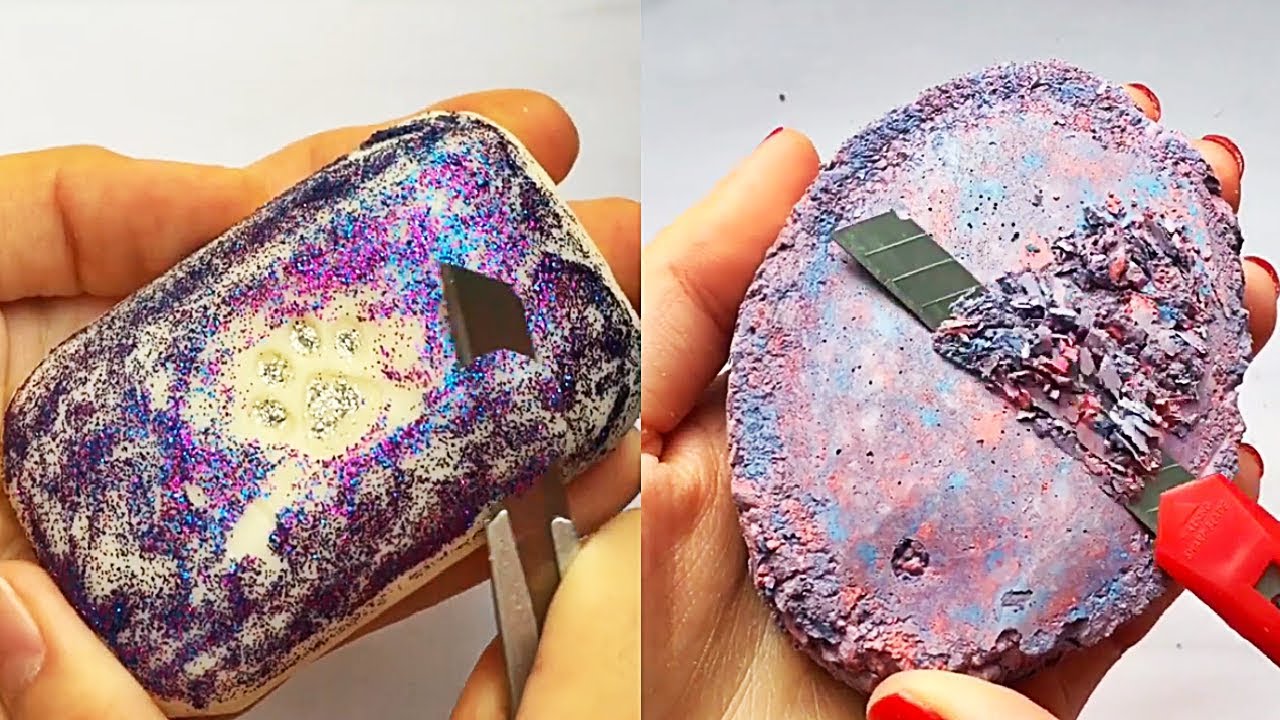 Relaxing ASMR Soap Carving | Satisfying Soap Cutting Videos #62