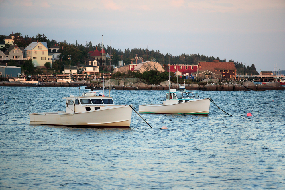The Rustic Maine Island Where Lobstermen & World-Class Artists Share ...