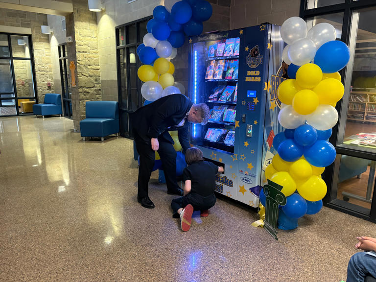Greater Longview United Way installs 19th book vending machine as part ...