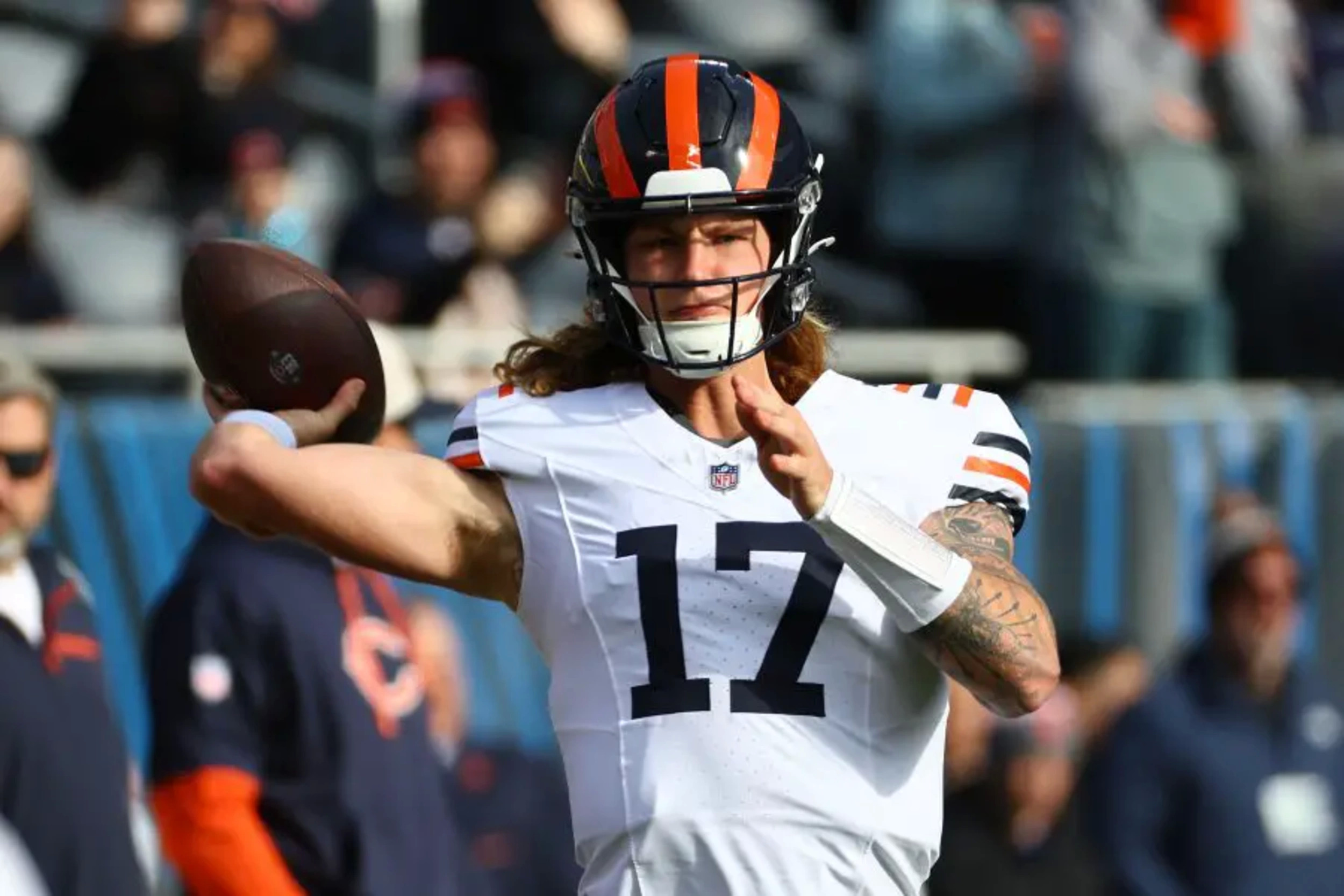 Chicago Bears backup quarterback officially put on hot seat