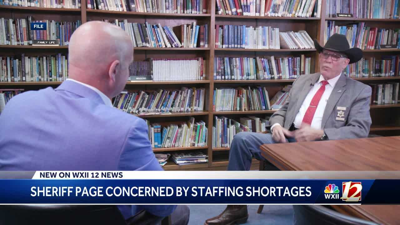 Rockingham county's sheriff concerned about staffing and retention