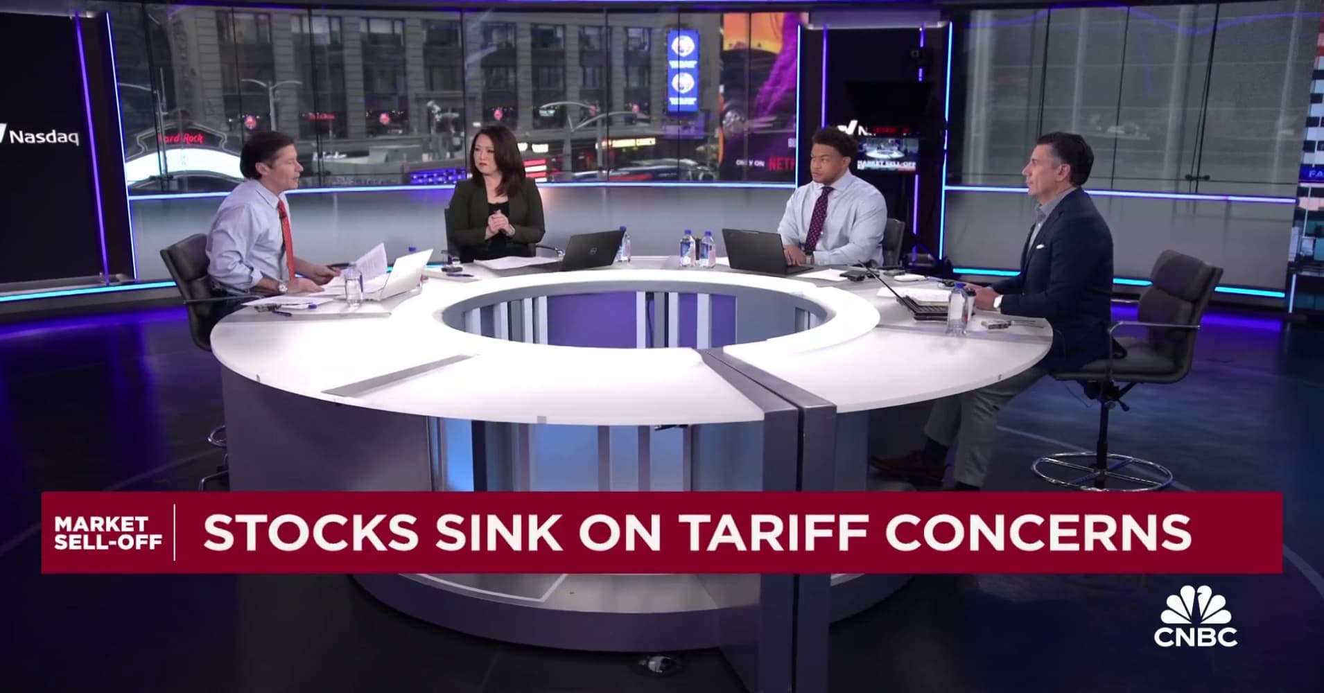 'Fast Money' traders talk their tariff concerns after the market plummet