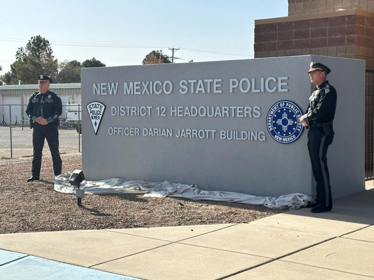New Mexico State Police building in Deming dedicated in memory of ...