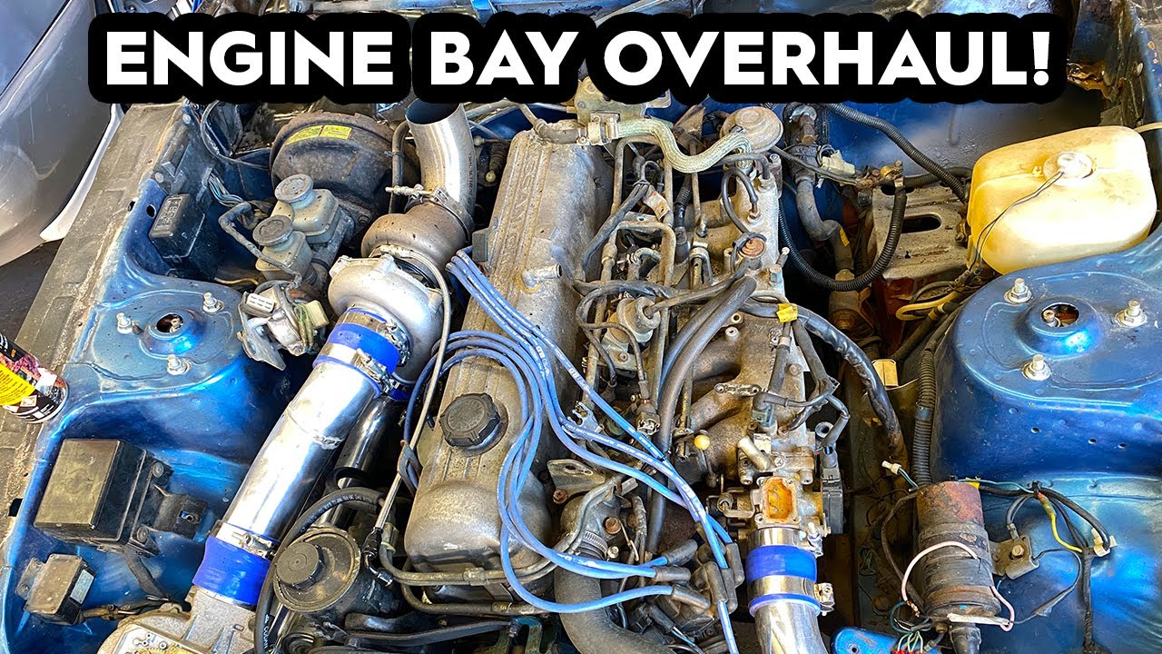 280ZX Engine Bay Overhaul Part 1 (Devil Z)