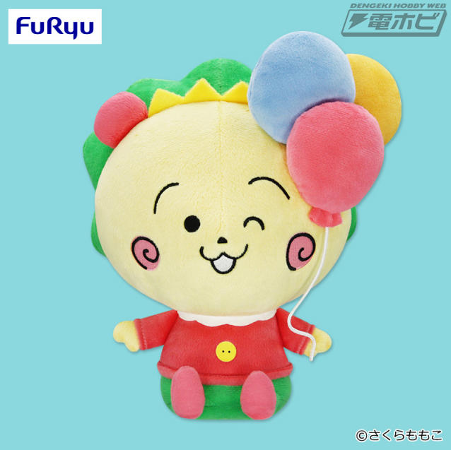 アニメ『COJI-COJI』より、BIGぬいぐるみがプライズで登場！バルーンを手に持った楽しそうな姿に注目！