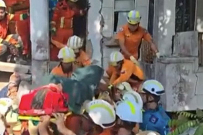 Woman, 63, survived 91 hours trapped under rubble from Myanmar earthquake
