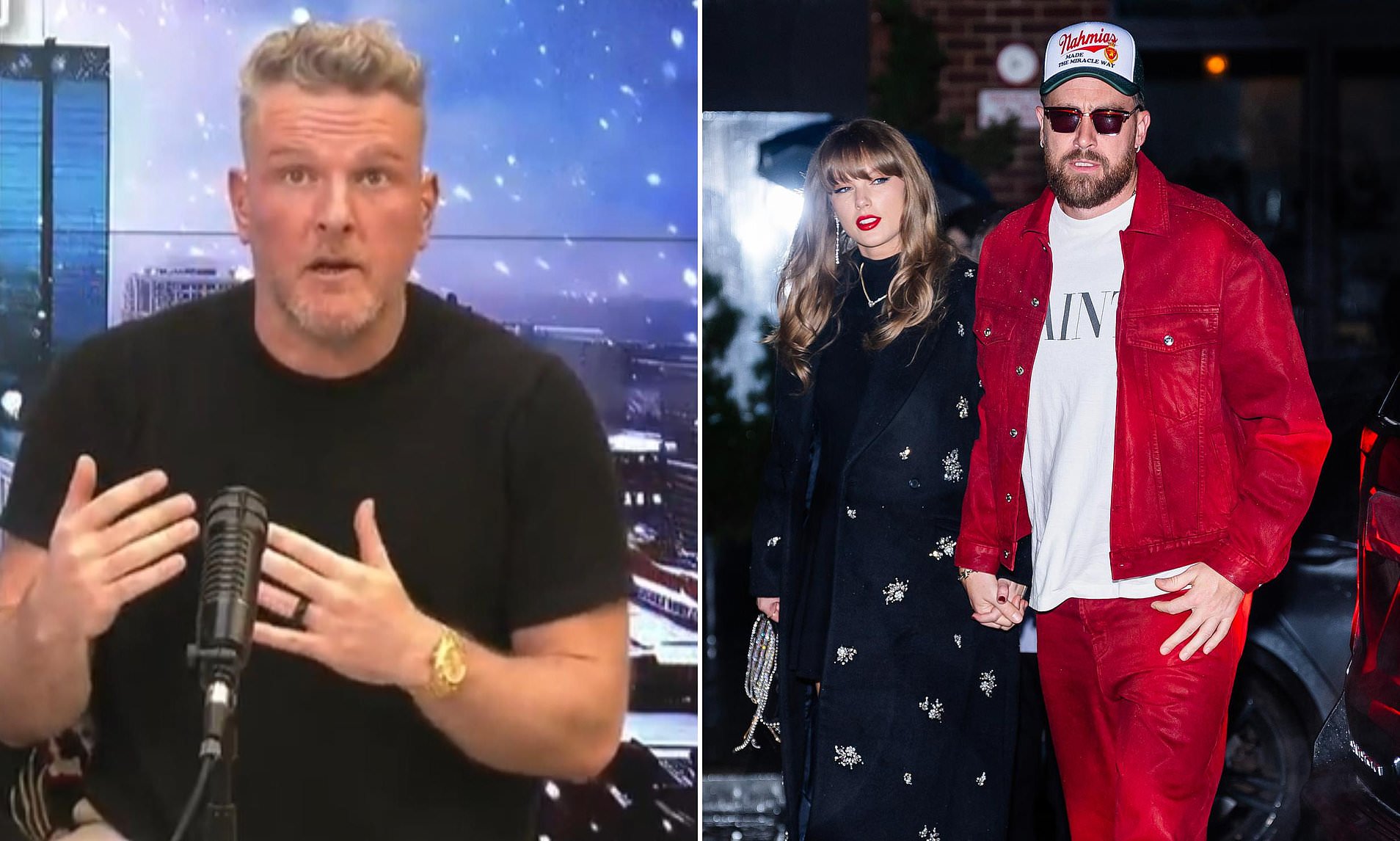 Pat McAfee praises Travis Kelce over stunning $3.3m charity donation