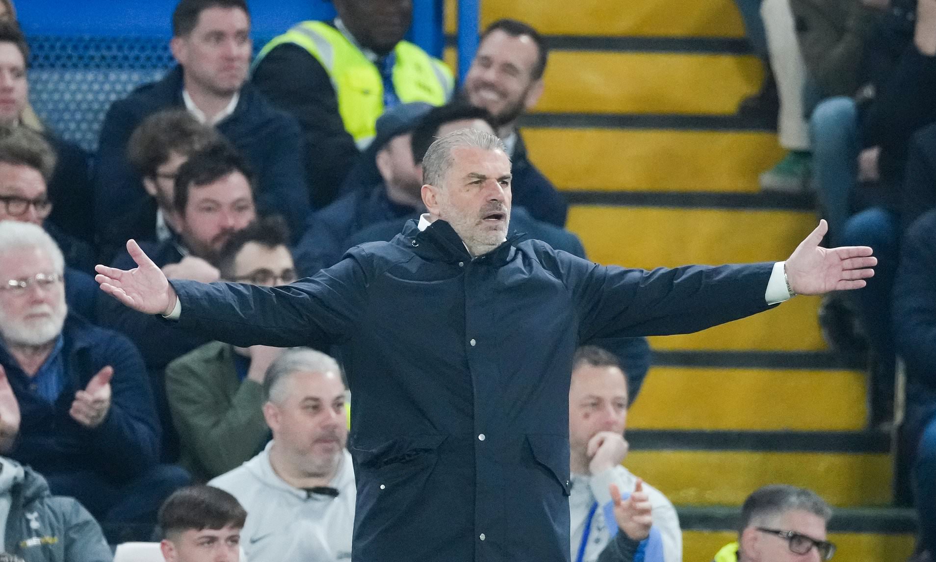 Ange Postecoglou feels the heat in prickly interview with Sky Sports ...