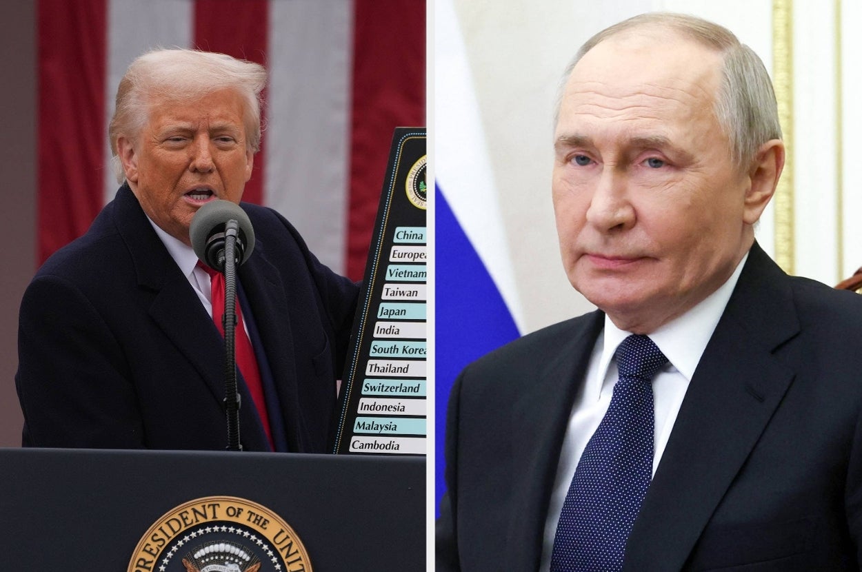 Russia Was Notably Missing From Trump's Tariffs List — And People Have ...