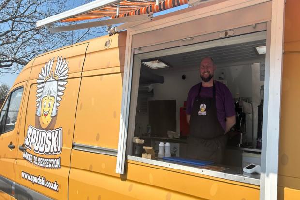 'I love potatoes': Man opens brand-new spud van near Rivermead