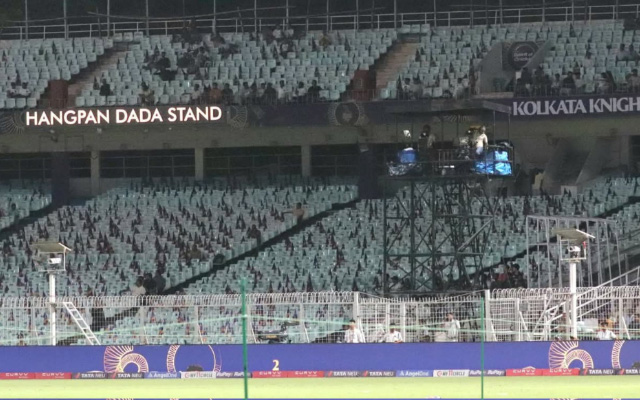 IPL 2025: Fans stunned to see empty stands at Eden Gardens for KKR vs ...