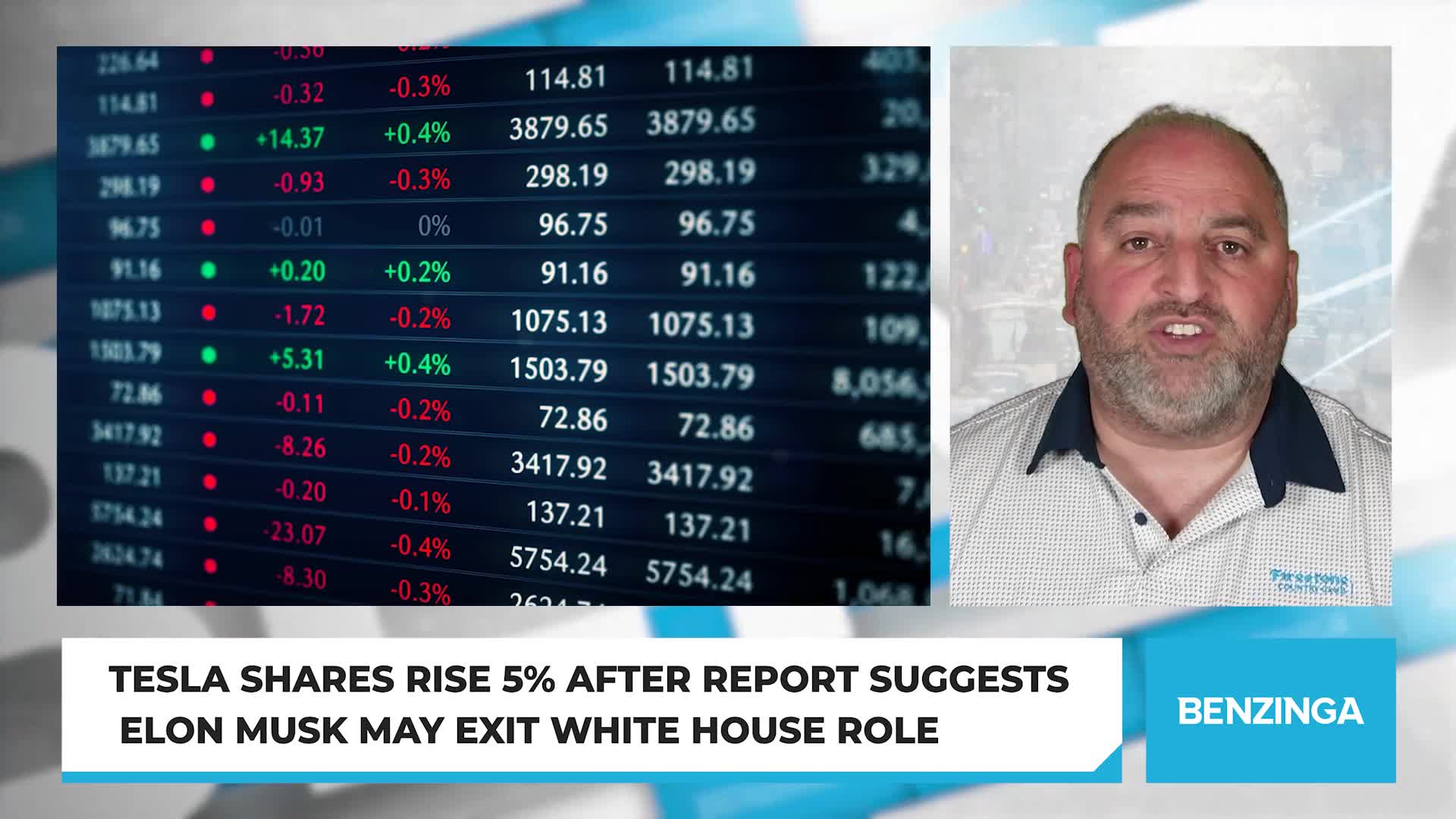Tesla Shares Rise 5% After Report Suggests Elon Musk May Exit White ...