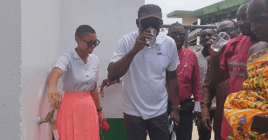 FIASEC receives 40,000 litter STWSS from Gold Fields Foundation