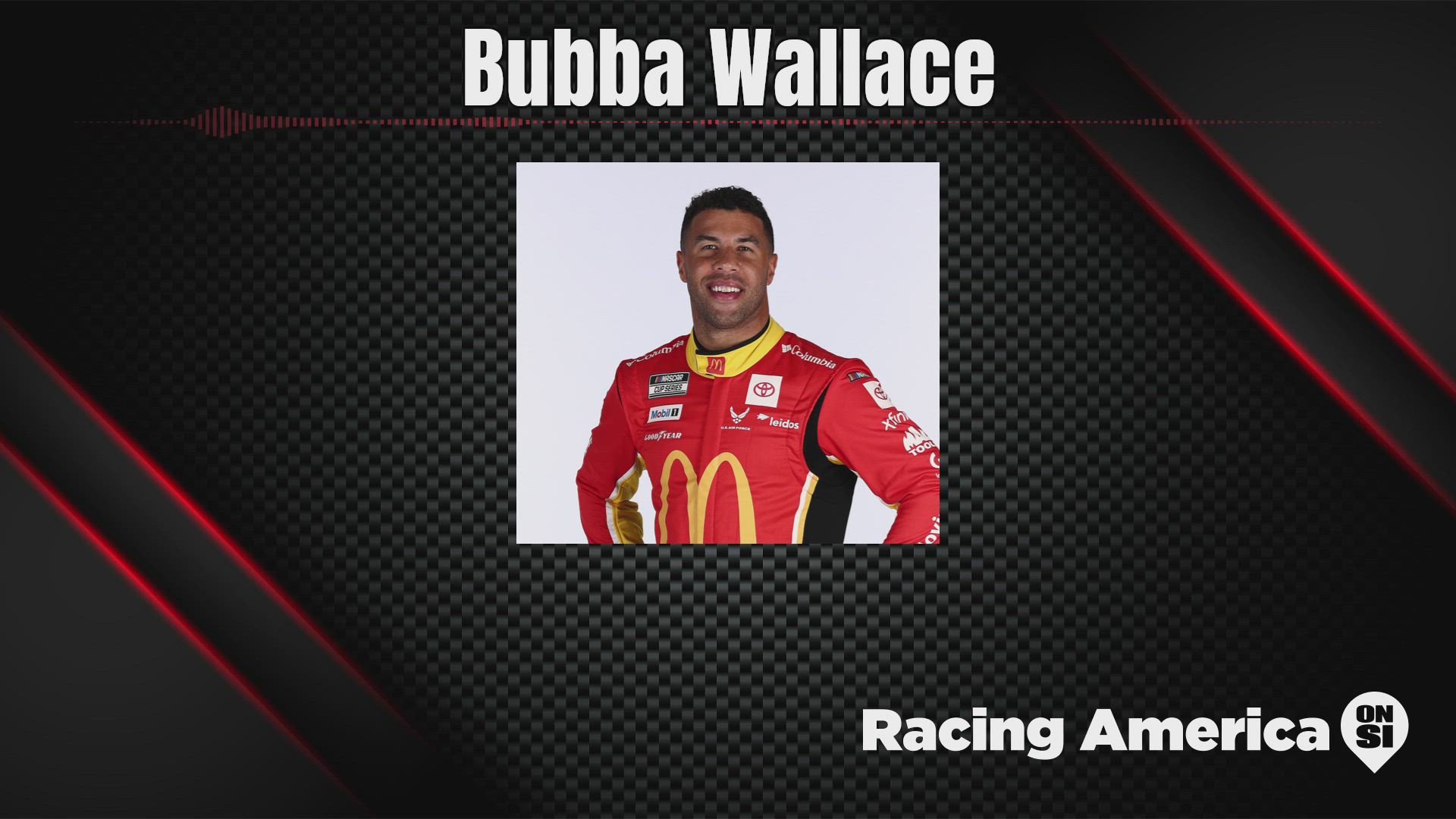 Bubba Wallace and Charles Denike Getting Into the Zone