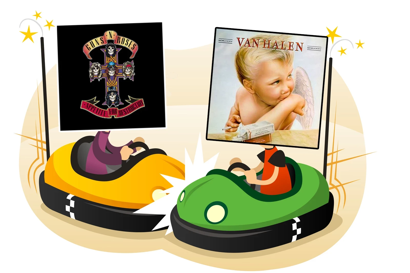 Guns N’ Roses vs. Van Halen: Best ’80s Album Vote Roundtable