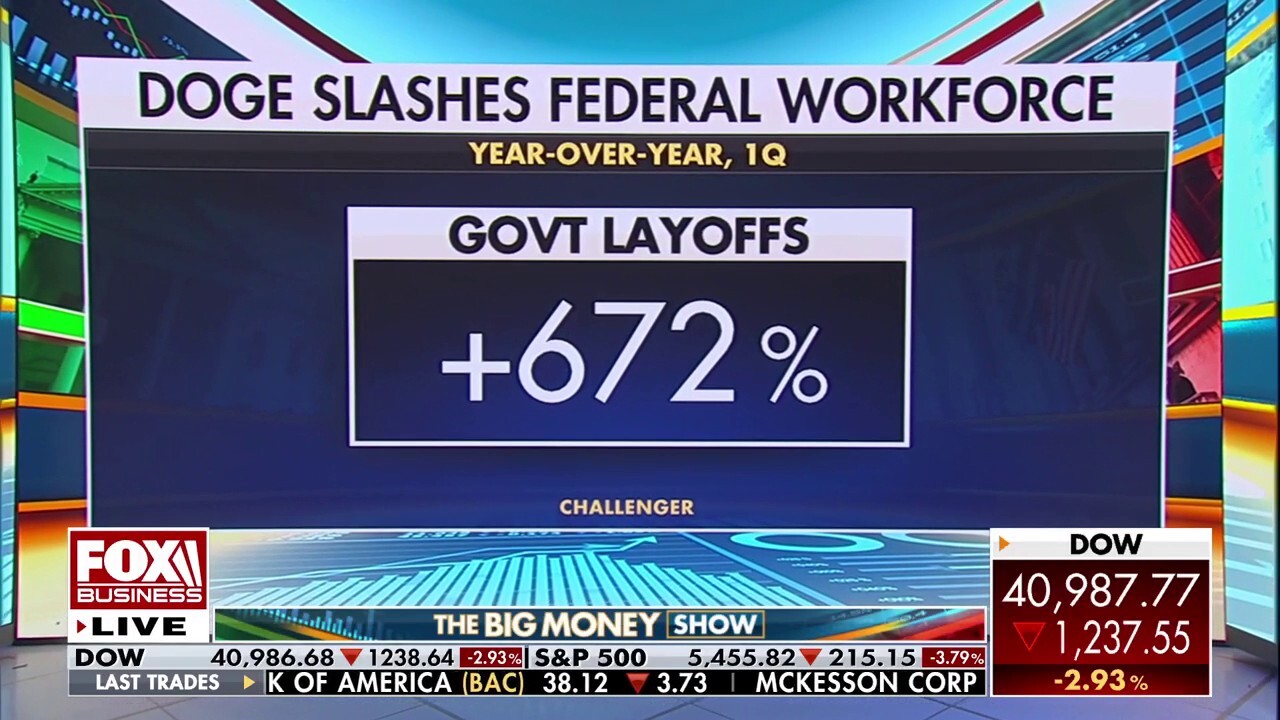Elon Musk's DOGE slashes federal labor force as layoff announcements surge