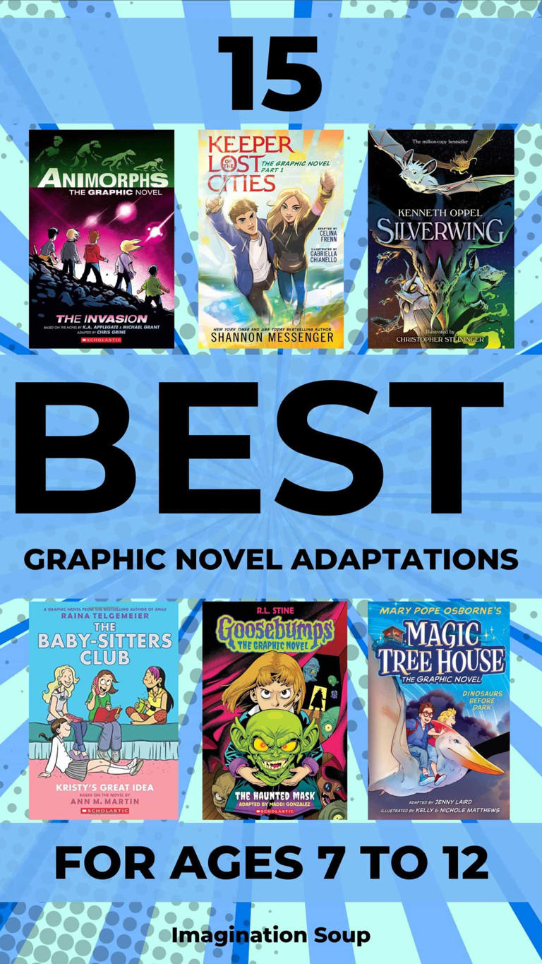 What's Old Is New! 15 Graphic Novel Adaptations of Popular Kids' Books