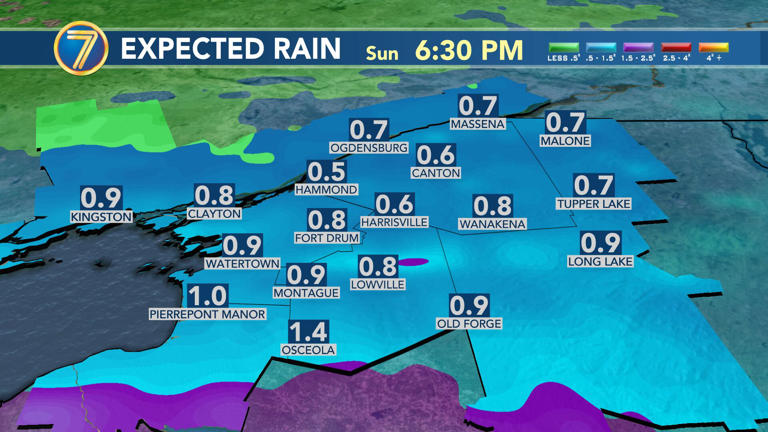 Cooling down before heavy rain this weekend
