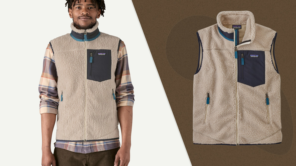 One of Patagonia's Iconic Fleece Vests Is a Rare 30% Off, and It's the ...