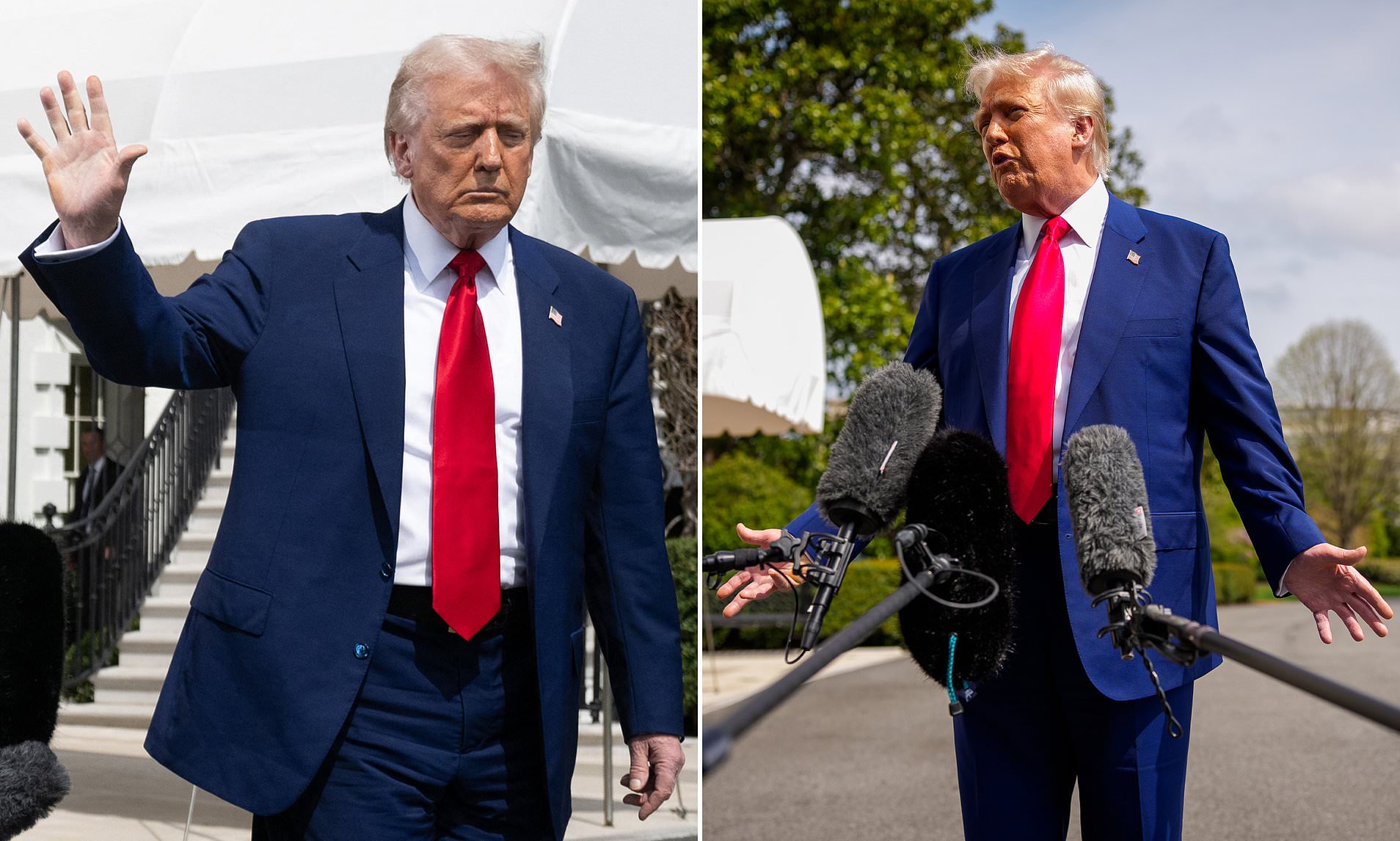 Trump's message to the world after tariffs rocked global economy