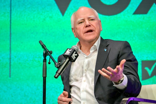 Gov. Tim Walz Tears Into Trump's 'Stuck in the '80s' Trade War