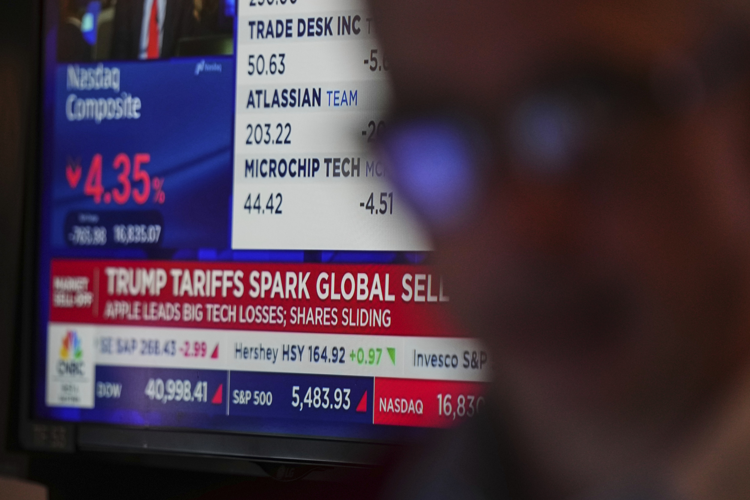 Stocks Suffer Worst Day Since 2020 Amid Trump's Sweeping Tariffs