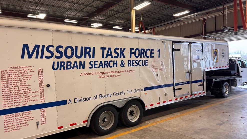 Missouri Task Force One returns from flood rescue operations in Poplar ...