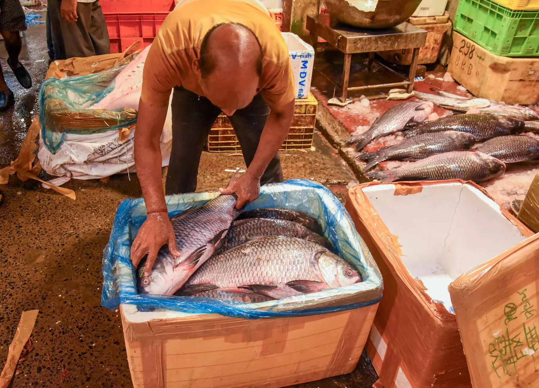 Ponda fish vendors resist shifting of operations