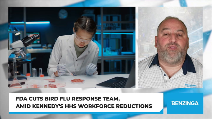 FDA Cuts Bird Flu Response Team, Amid Kennedy's HHS Workforce Reductions